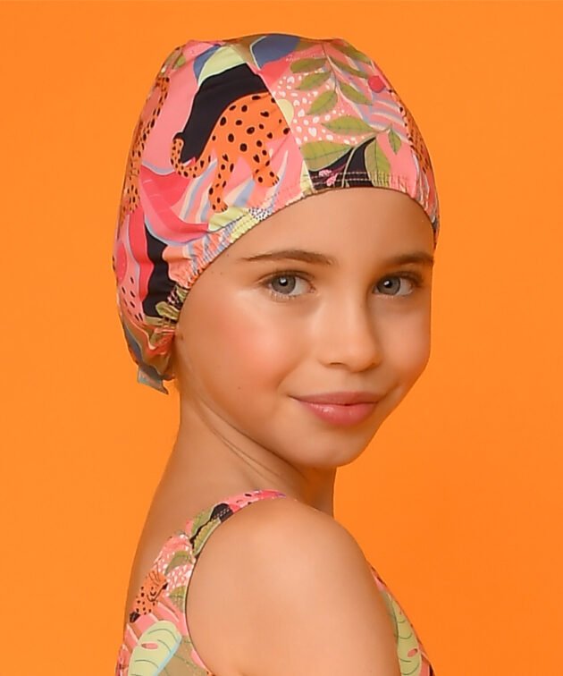 Maiô Magah Infantil Sarah Onça – Magah Beachwear